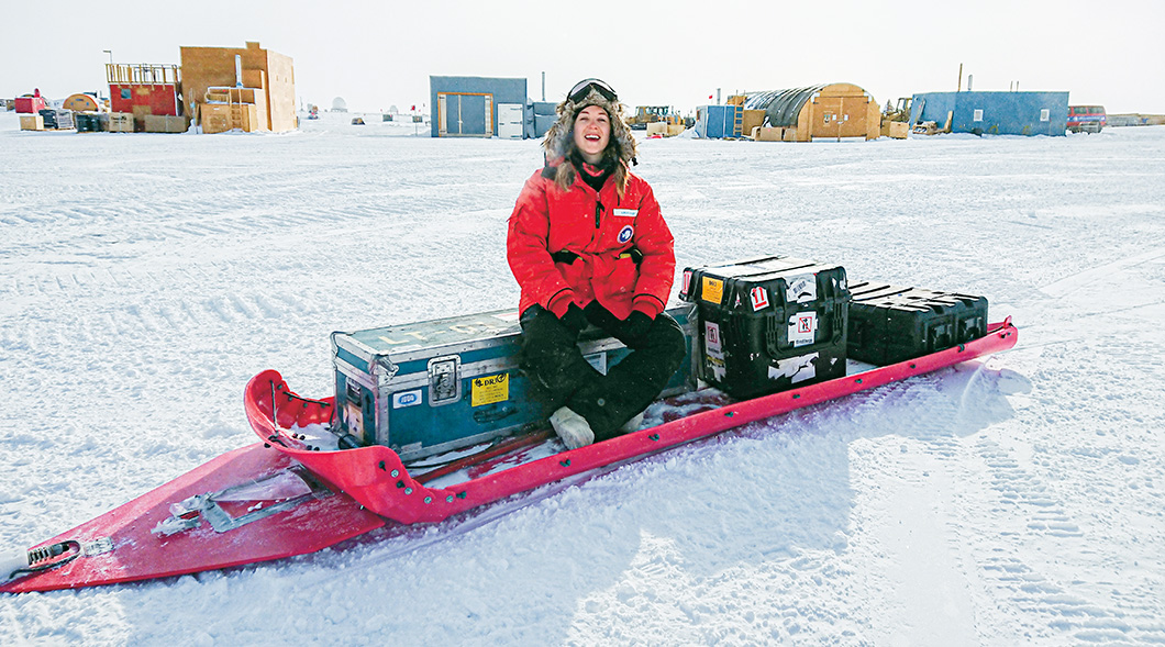 On the Job at the South Pole