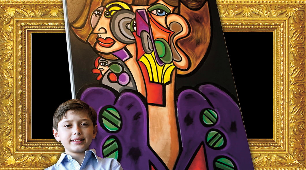 This Kid Artist Sold a Painting for $159,000!